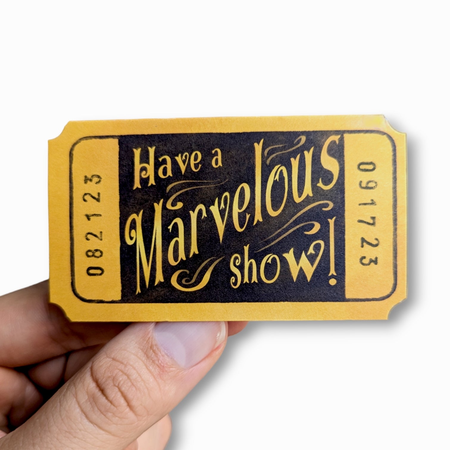 3.5" Mini Ticket Stub Keepsake – Stagegrams